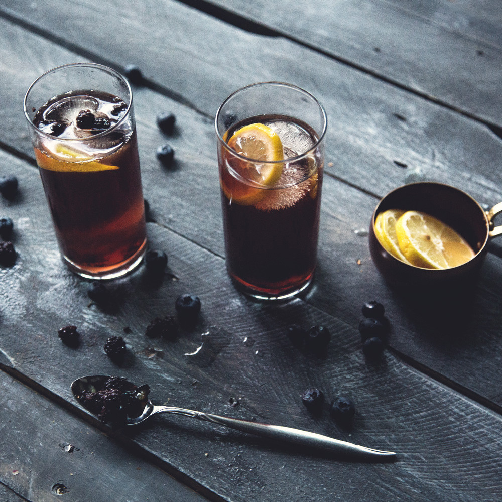 Berry Iced Tea - Olive Oil Critic